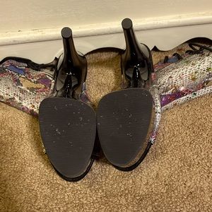 Pleaser | Shoes | Pleasers Dancer High Heels Size 7 Snake Print | Poshmark